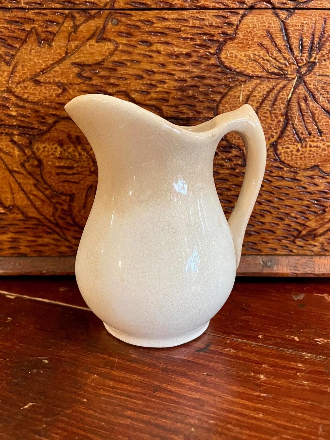 Vintage Ironstone Creamer, 3 5/8 - Etsy