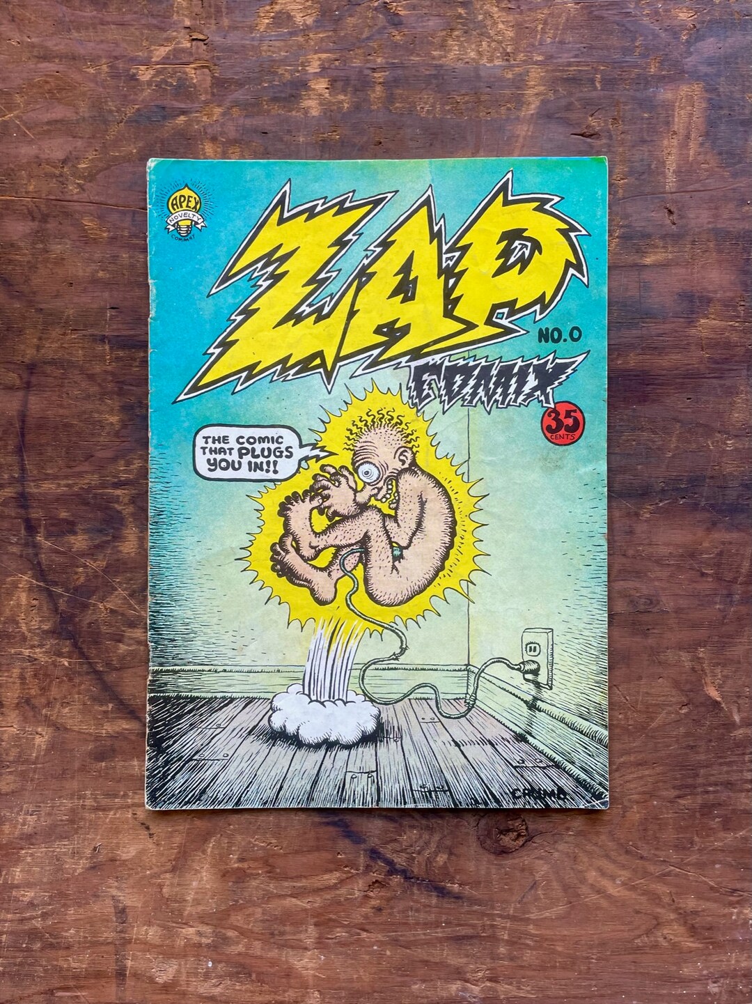 Vintage Zap Comic Book No. 0 1967 - Etsy