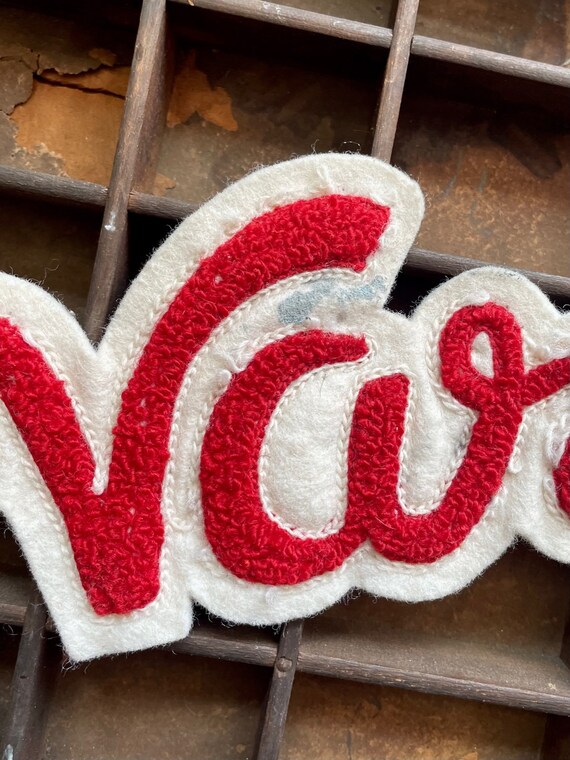 Vintage varsity letterman’s patch - Gem