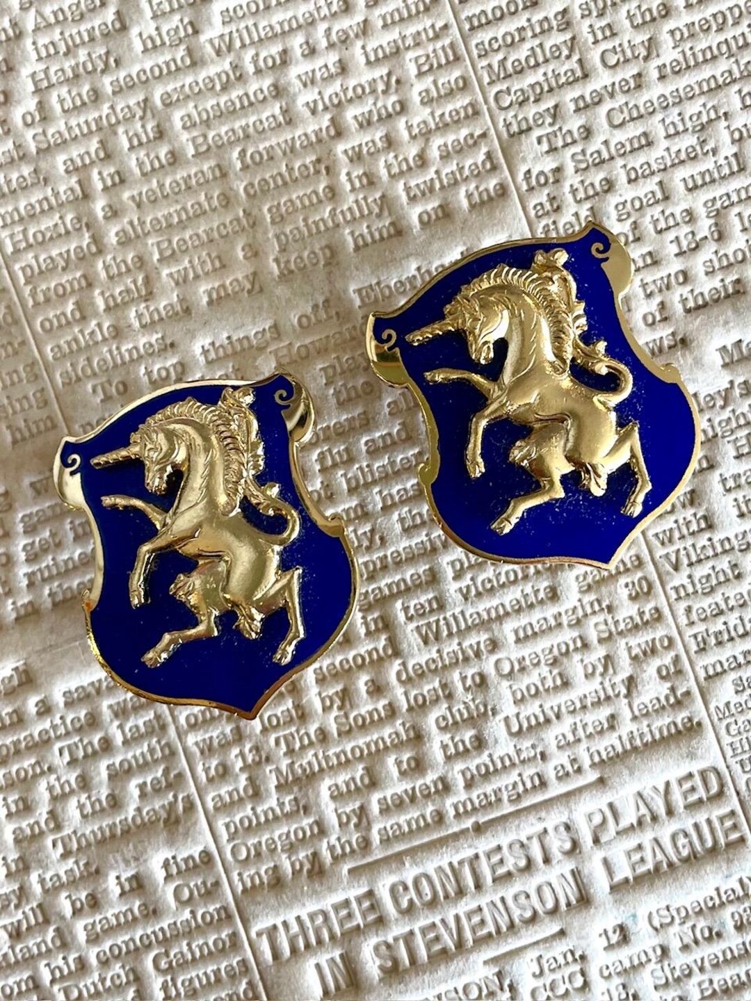Vintage US Army Coat of Arms Military Badges, Lot of 2. - Etsy