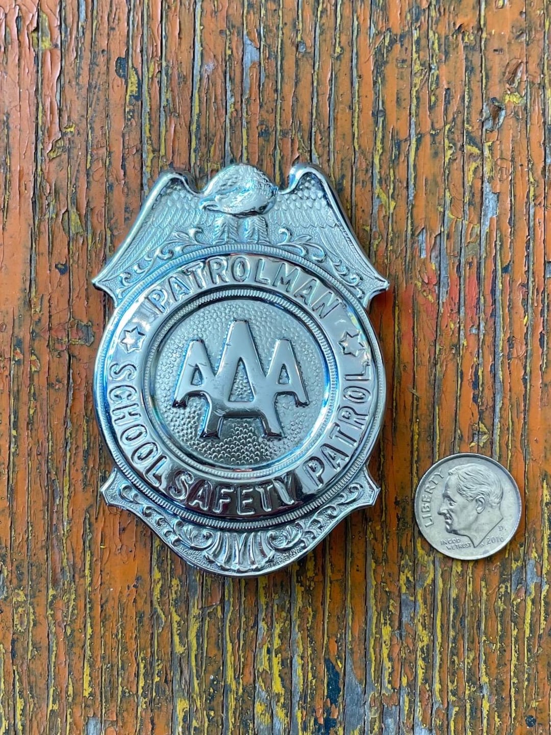 Vintage AAA Patrolman’s Badge. - Etsy