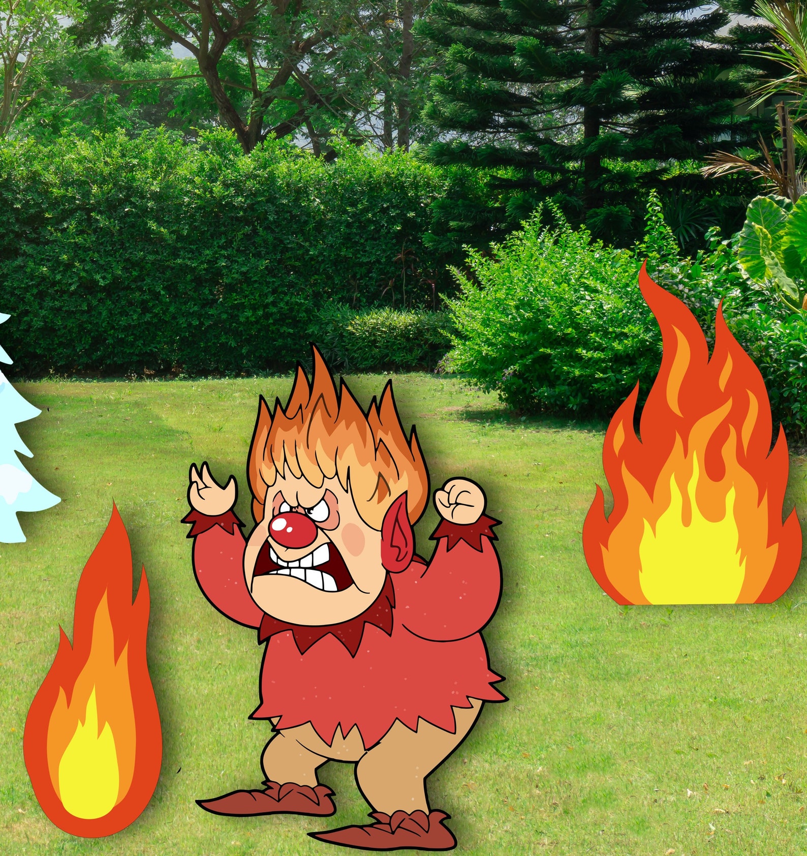 Heat Miser Snow Miser Christmas Movie Outdoor Yard Art - Etsy