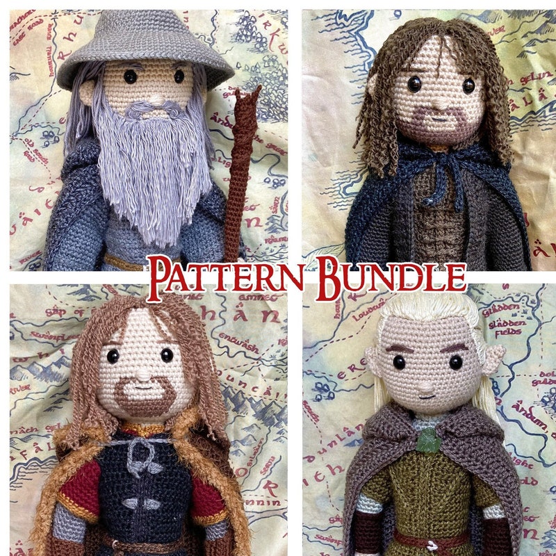 Lord of Rings Crochet Patterns - Etsy