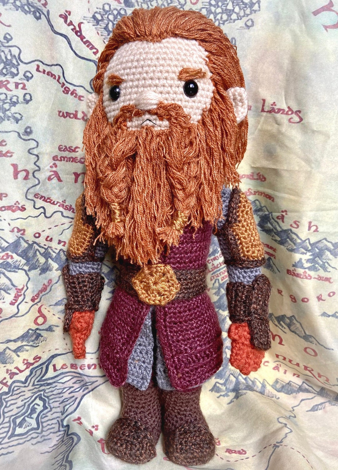 Crochet Pattern: Large Dwarves Main Pattern - Etsy