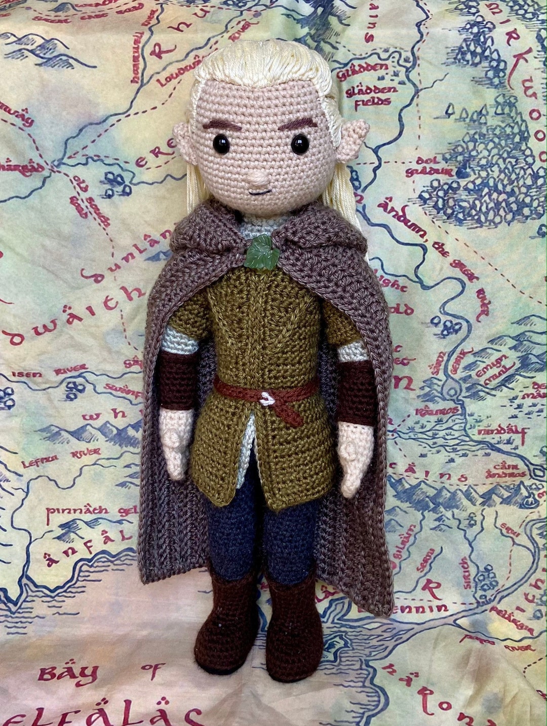 Add-on Crochet Pattern: Elf Archer (male) - Etsy