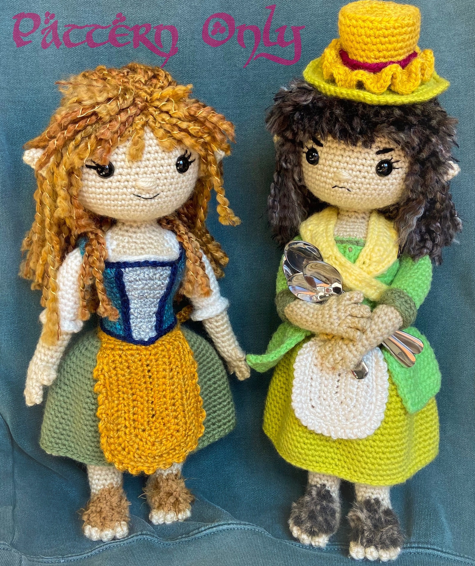Crochet Pattern: Lady Halflings | Etsy