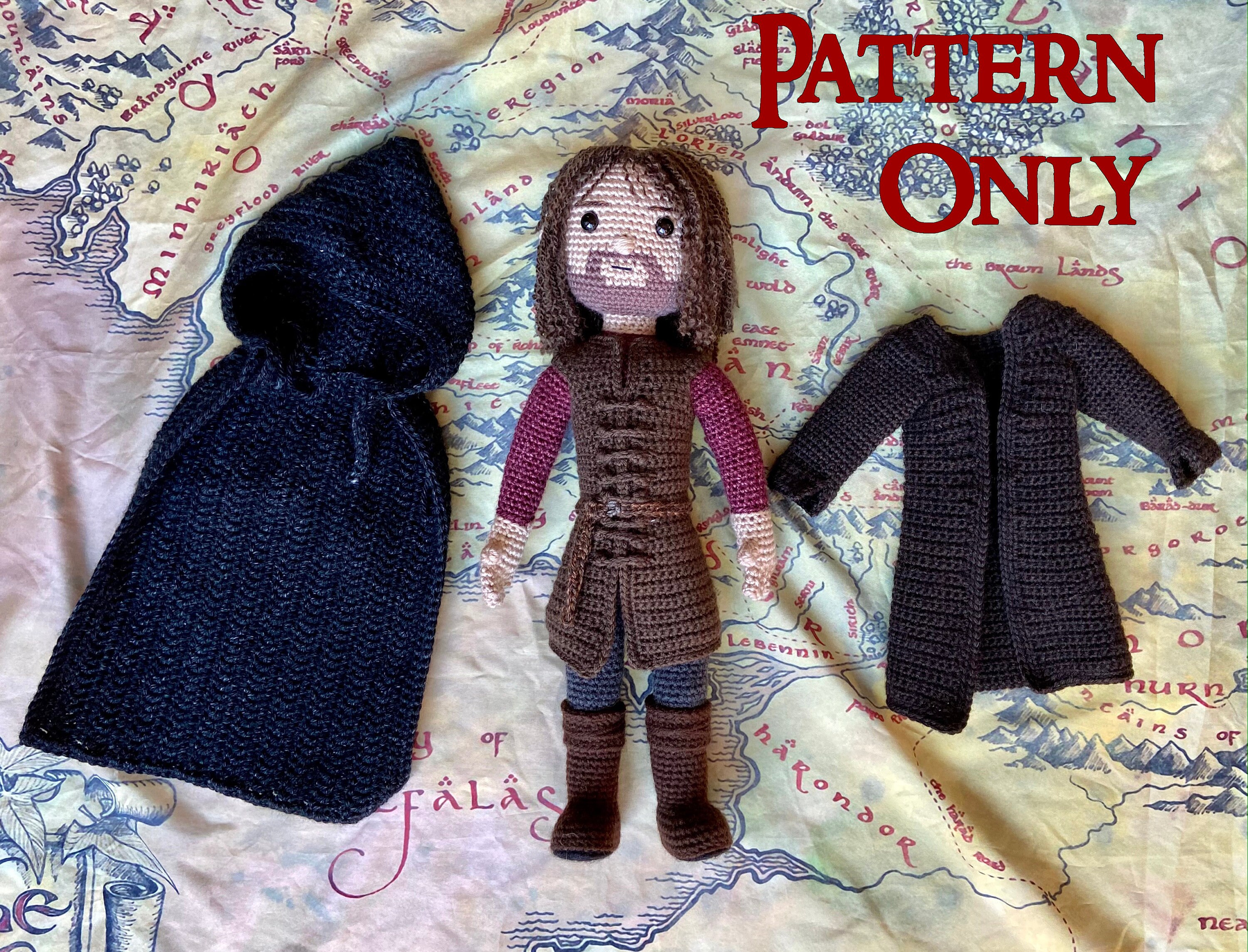 Add-on Crochet Pattern: Human Ranger - Etsy