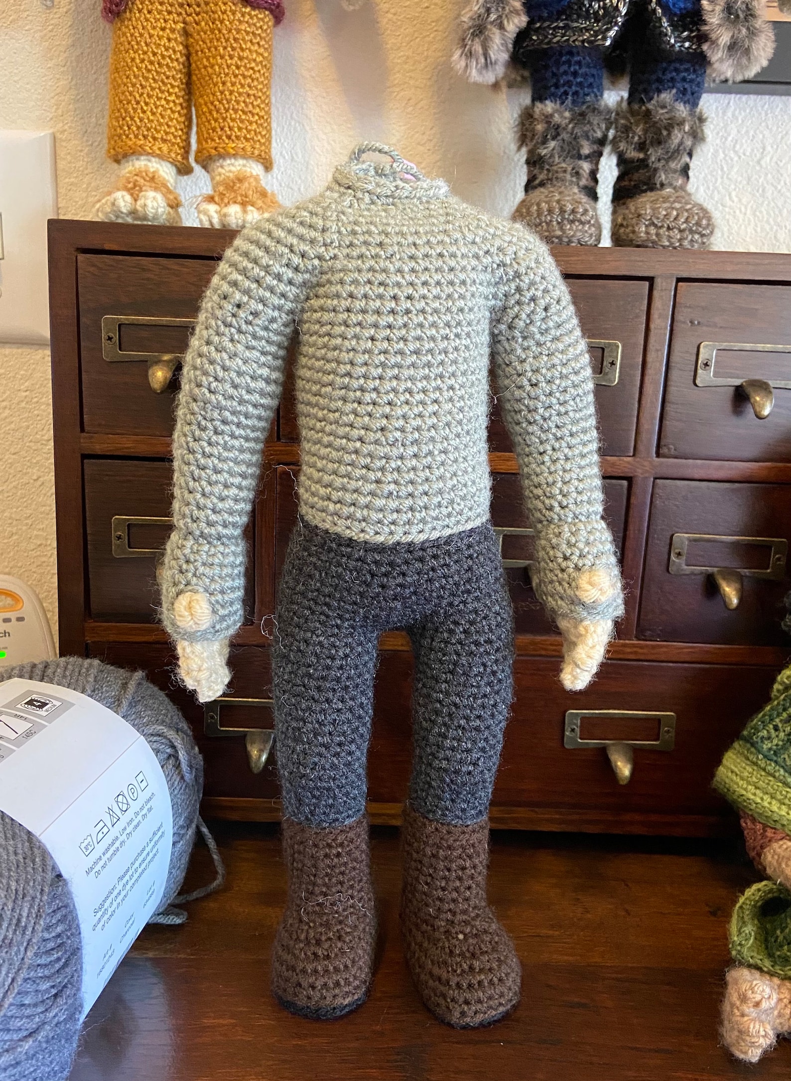 Crochet Pattern: Male Human/elf Base Body - Etsy