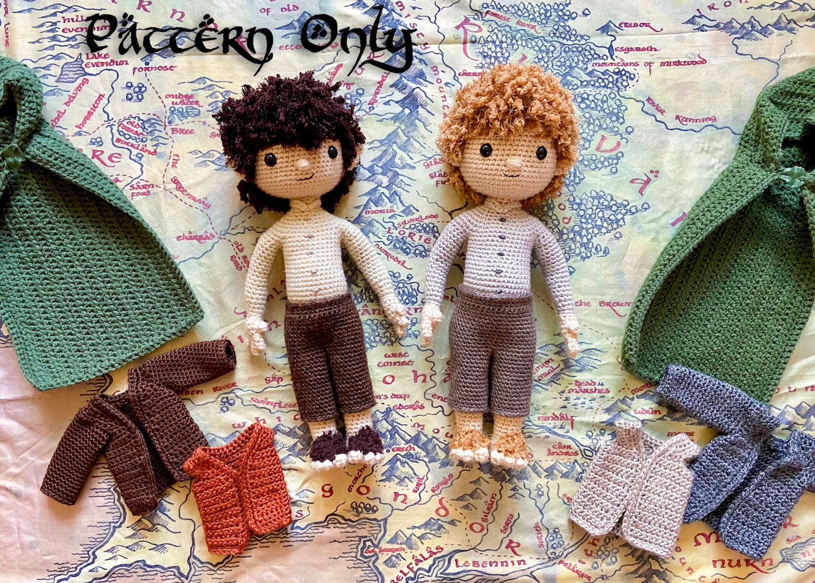 Crochet Pattern: Large Halfling - Etsy