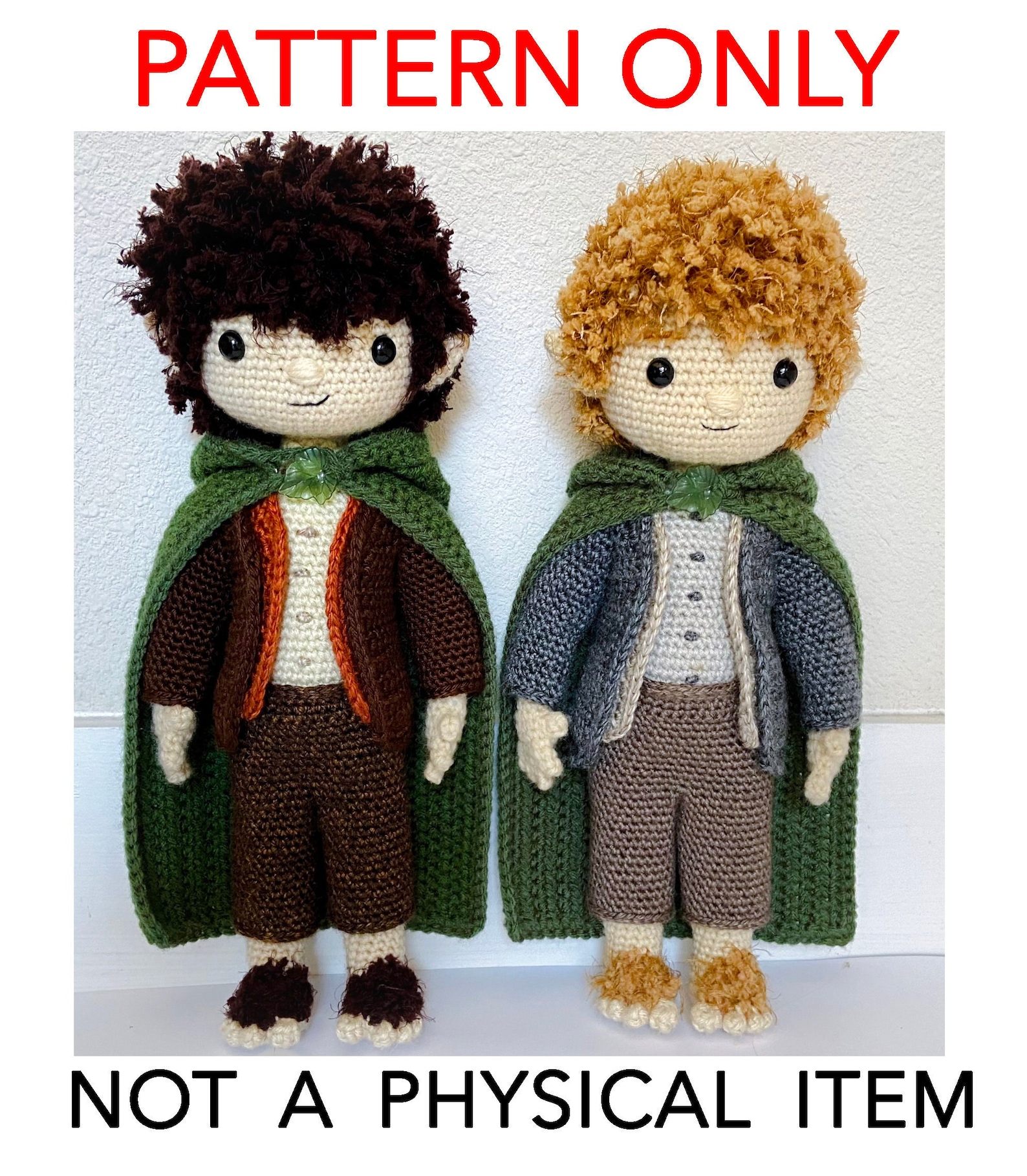 Crochet Pattern: Large Halfling - Etsy