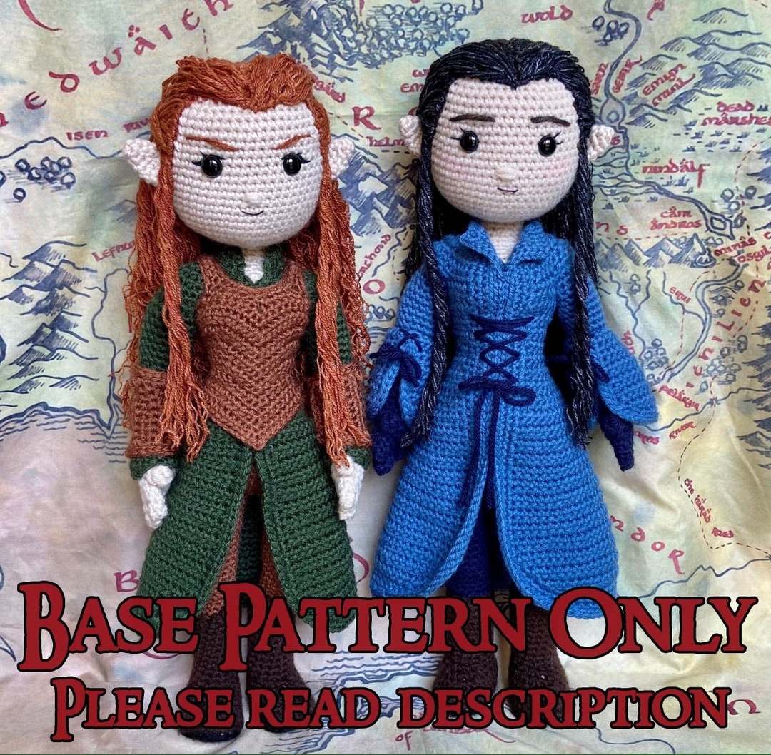 Crochet Pattern: Women/female Elf Base Body - Etsy