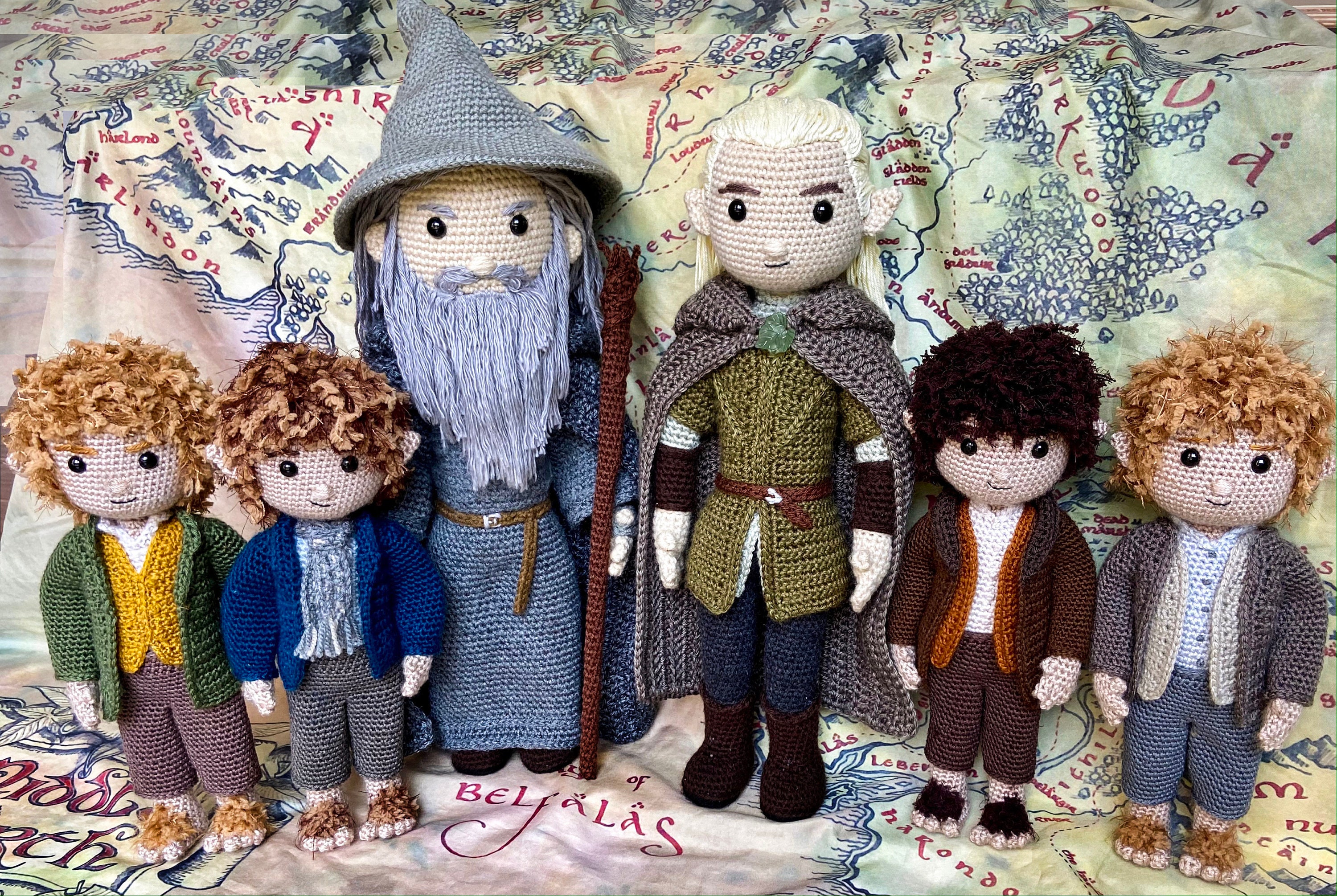 Add-on Crochet Pattern: Elf Archer (male) - Etsy