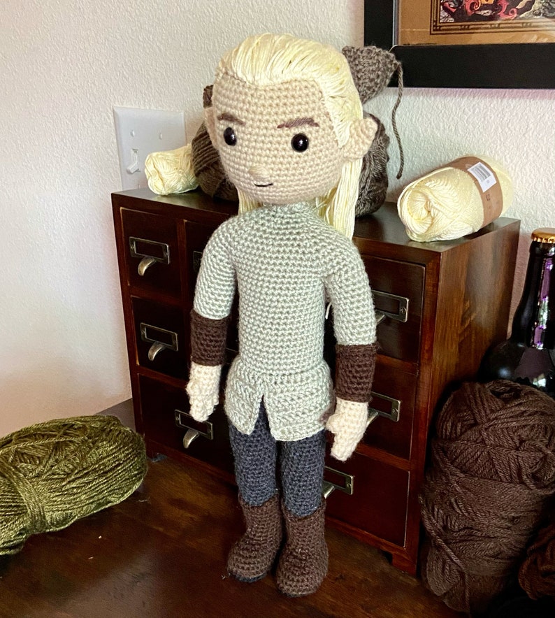 Crochet Pattern: Male Human/elf Base Body - Etsy