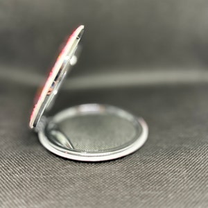 Round Pink Mandala Diamond Art Compact Mirror (completed) - Etsy