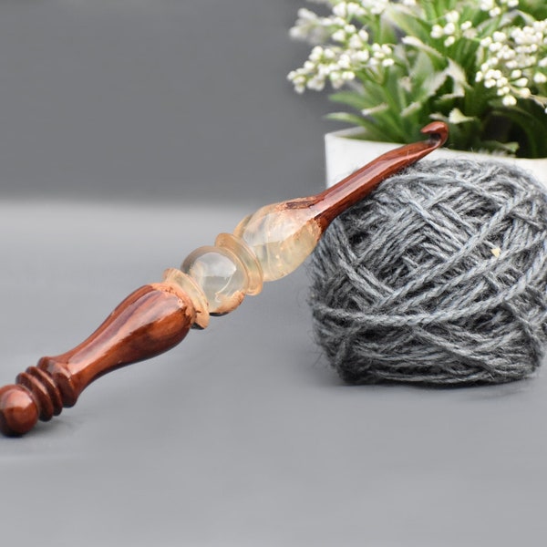 Resin Crochet Hook Set - Etsy