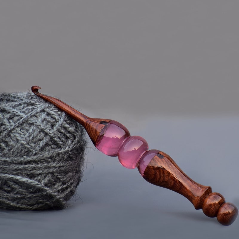 Resin Crochet Hook Set - Etsy