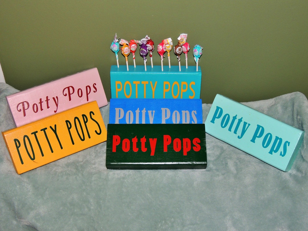 Potty Pops - Etsy