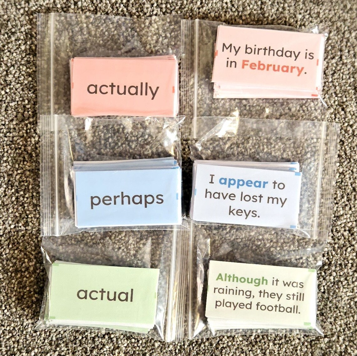 Year 3 and Year 4 LARGE Common Exception Words Activity Box - Etsy