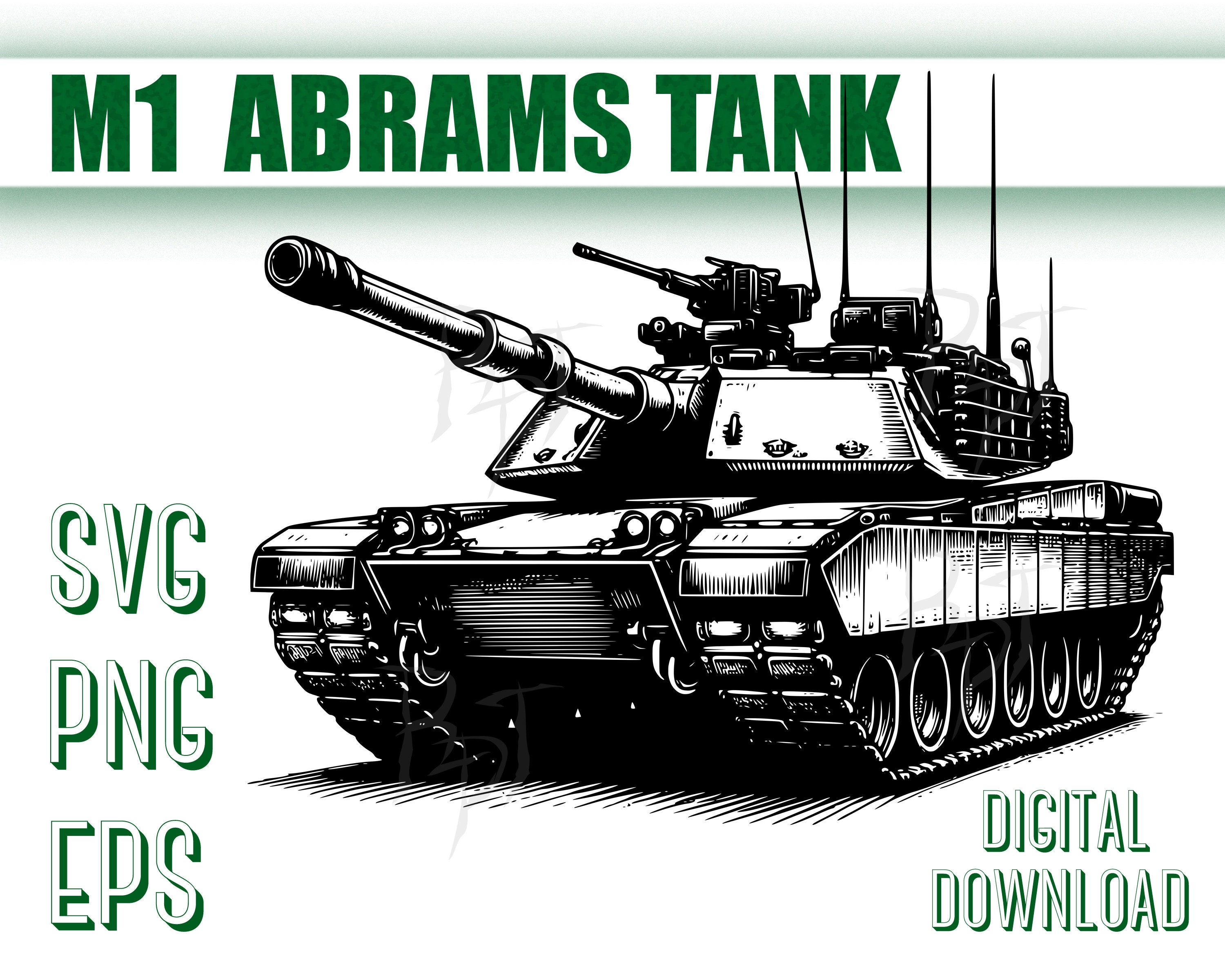 M1 Abrams Tank SVG,M1 Abrams Tank PNG,M1 Abrams Tank Eps,clip Art,m1 ...