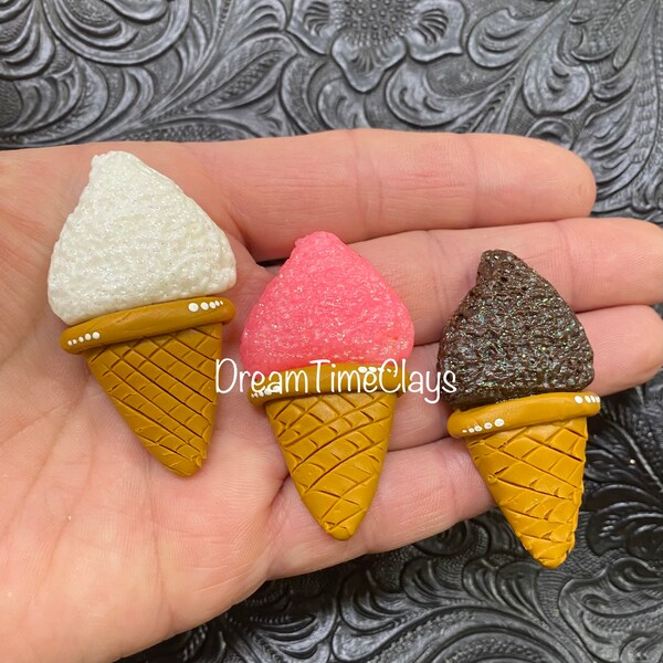 Ice Cream Clay Center - Etsy