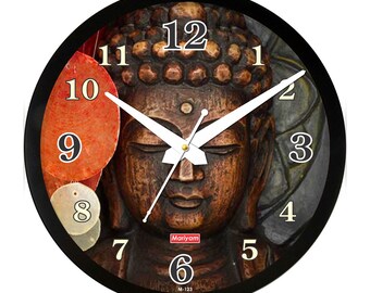 Buddha Wall Clock - Etsy