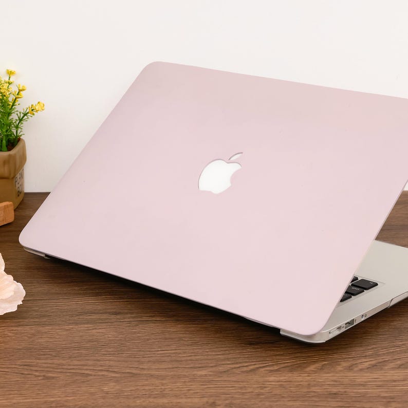 Cute Light Pink Solid Color MacBook Hard Case Fit MacBook Air 11/13/15 ...