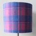 Pink Gingham Lampshade, Pink Gingham Check, Pink Plaid Check, Country ...