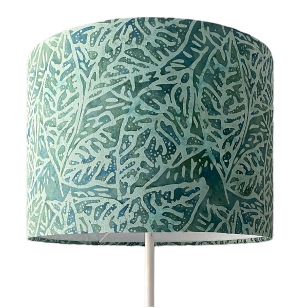 Large Teal Lamp Shade - Etsy UK