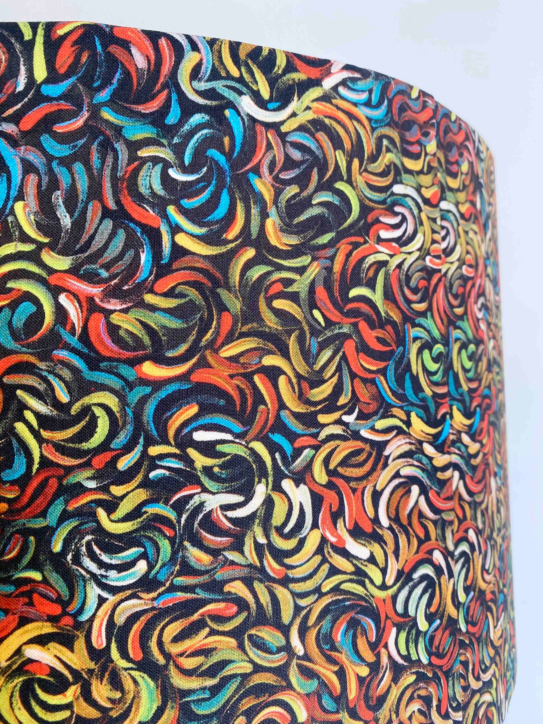 Aboriginal Lampshade Black Lamp Shade Native Lamp Shade - Etsy