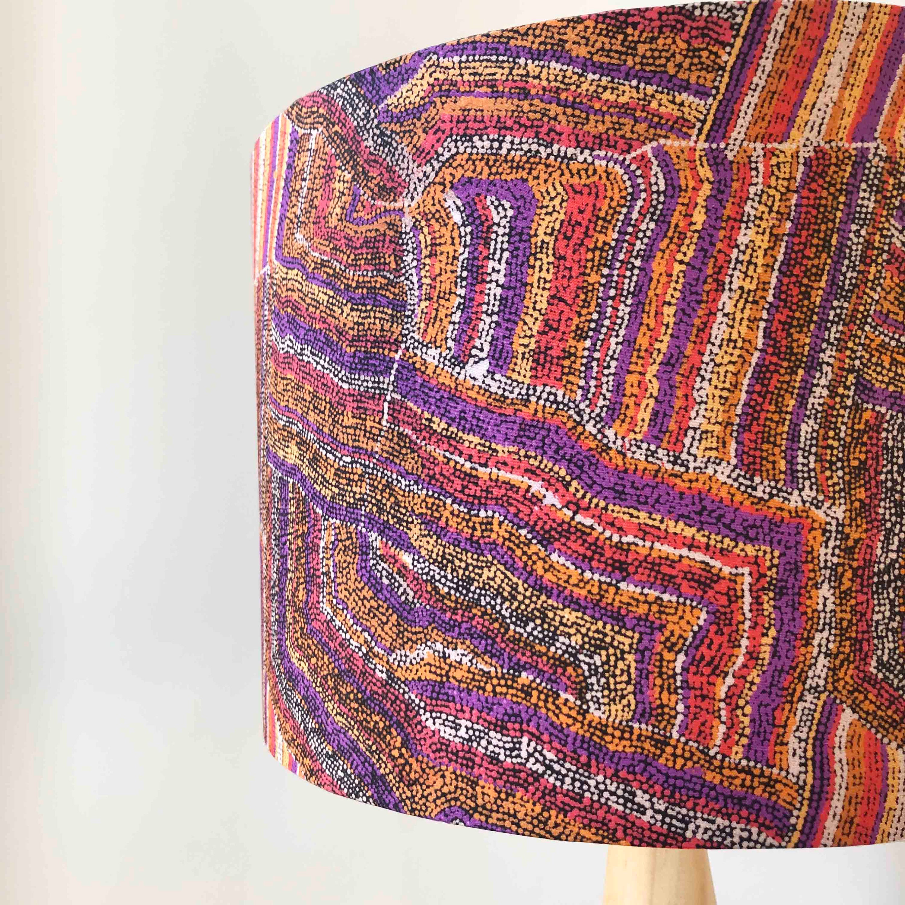Aboriginal Art Lampshade, Indigenous Art Print, First Nations Prints ...