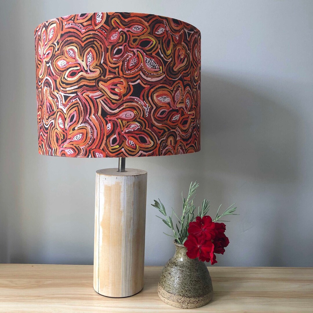 Aboriginal Art Lampshades, Warlu Mina Mina Dreaming, Indigenous Art ...