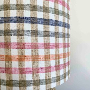 Checkered Lamps, Kids Bedroom Lamps, Gingham Lampshades, Floor Lamp ...