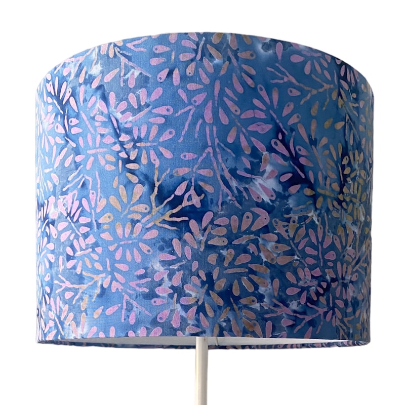 Blue Lamp Shade - Etsy
