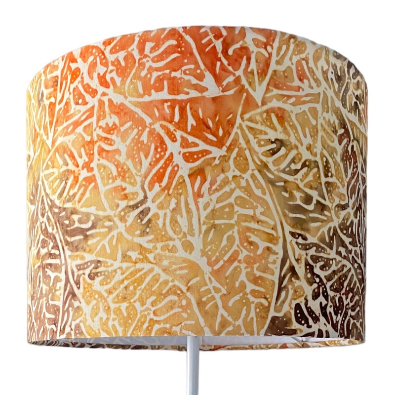 Orange Lamp Shade - Etsy UK
