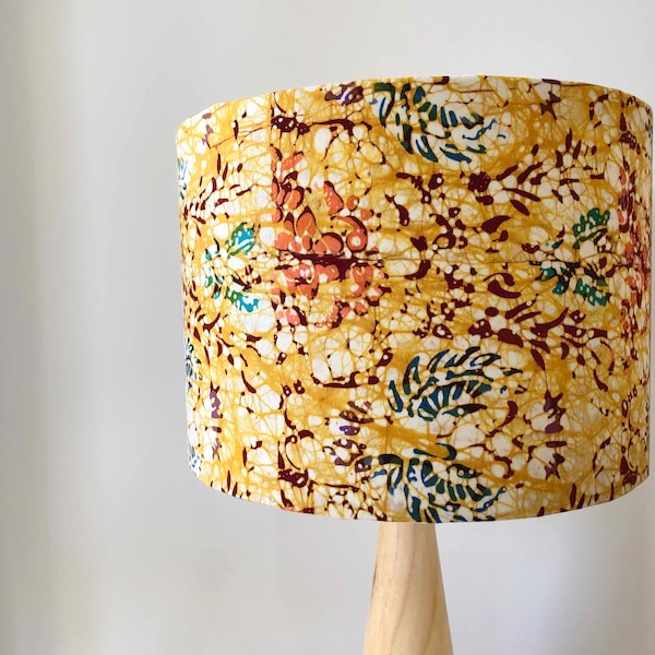Yellow Lampshade - Etsy UK