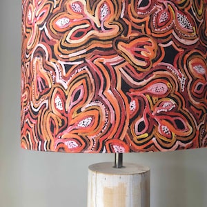 Aboriginal Art Lampshades, Warlu Mina Mina Dreaming, Indigenous Art ...