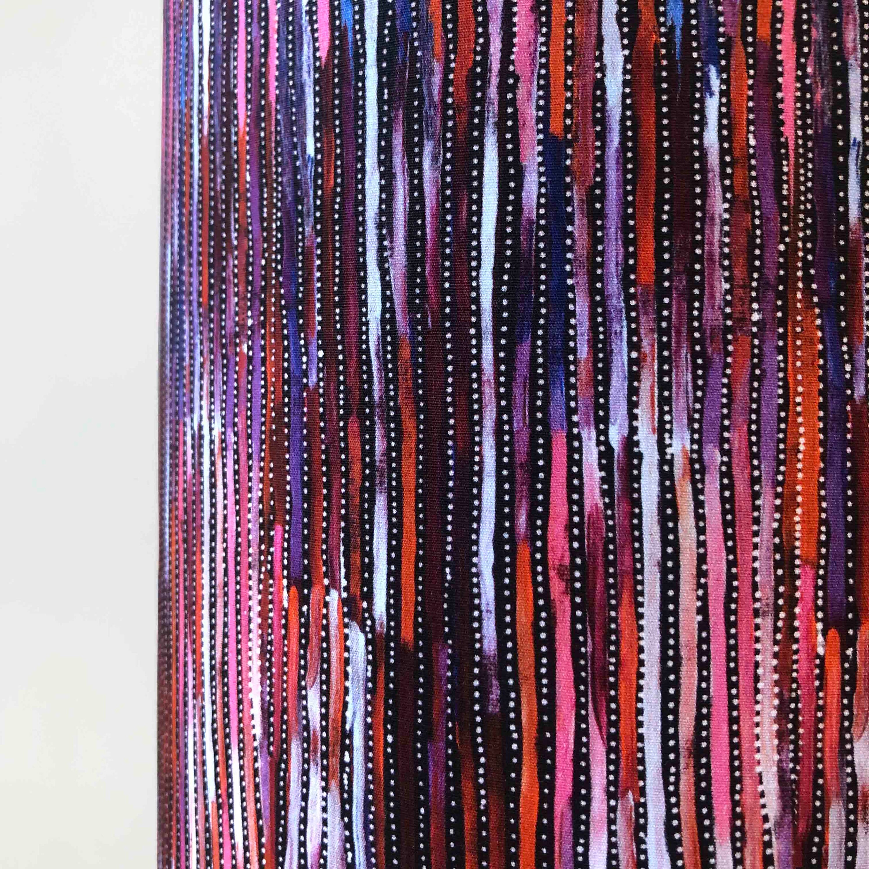 Purple Lampshade Aboriginal Outback Goanna Light Shade Warlu - Etsy ...