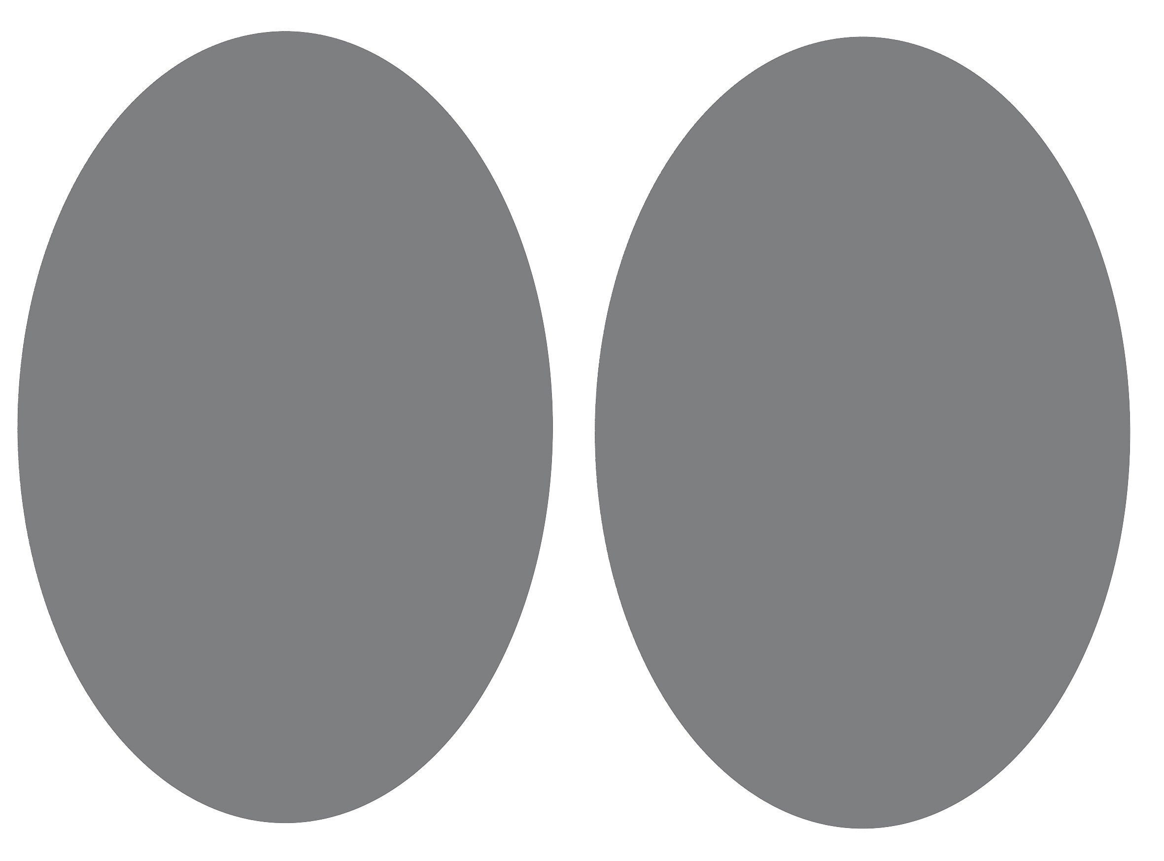 Light Grey Plain Cotton Iron on Elbow Knee Patches, Size Shape Choice ...