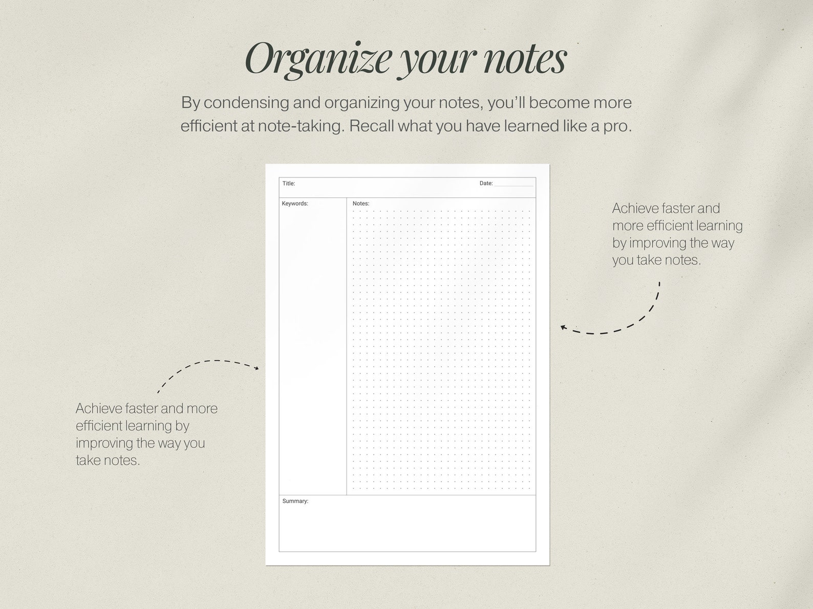 Cornell Notes Paper Printable, Cornell Method Student Note-taking ...