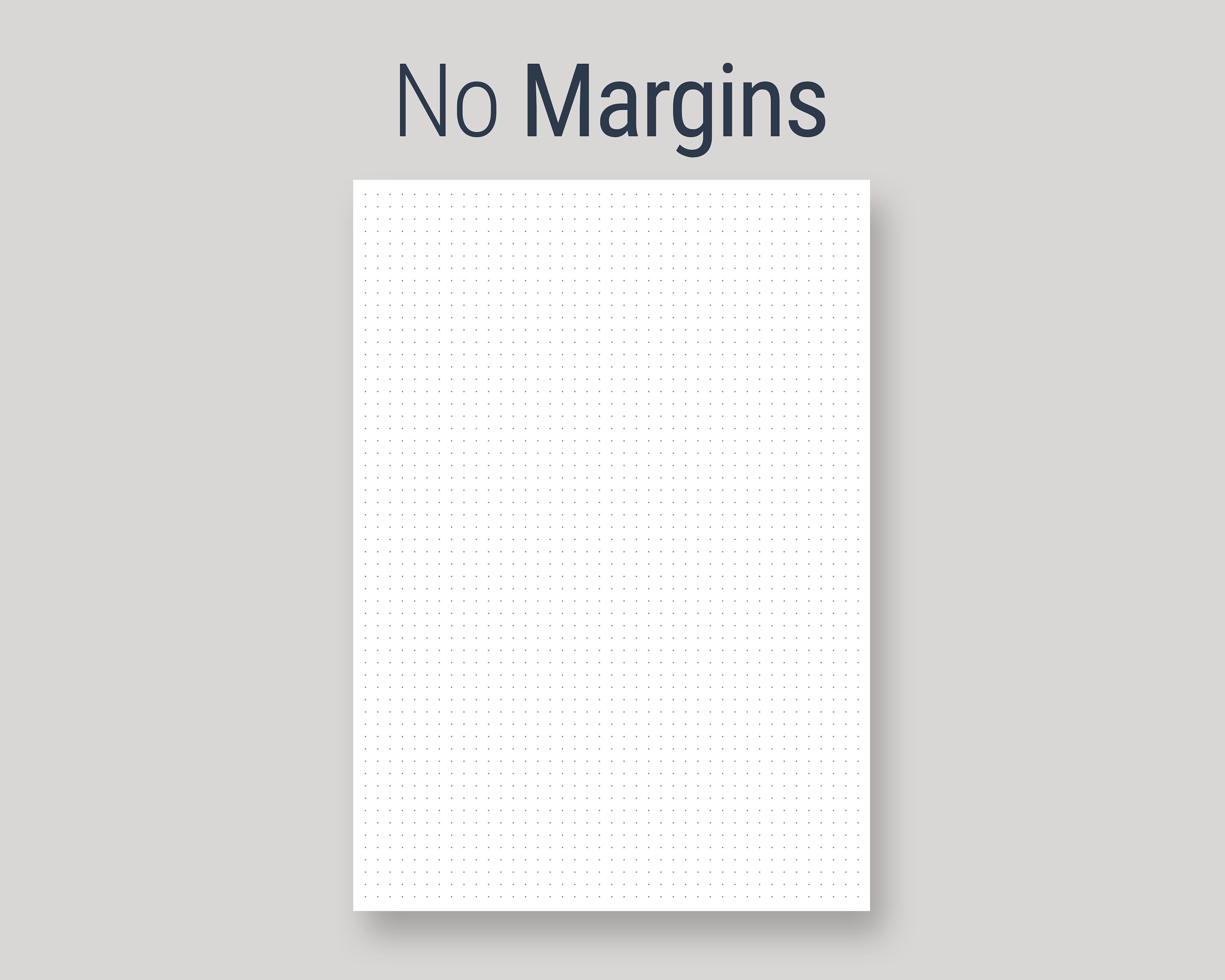 Printable Dot Grid Paper A4 US Letter Artists Printable - Etsy