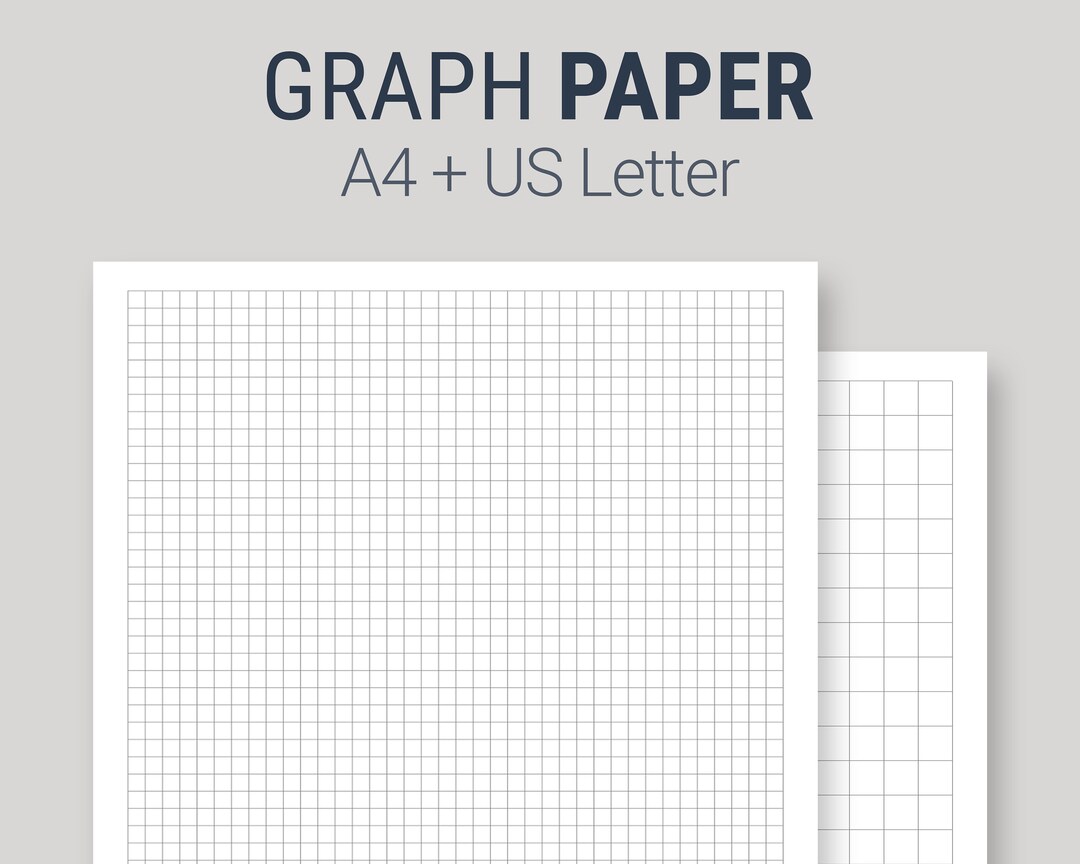 Printable Graph Paper Isometric Square Grid Paper Notebook - Etsy
