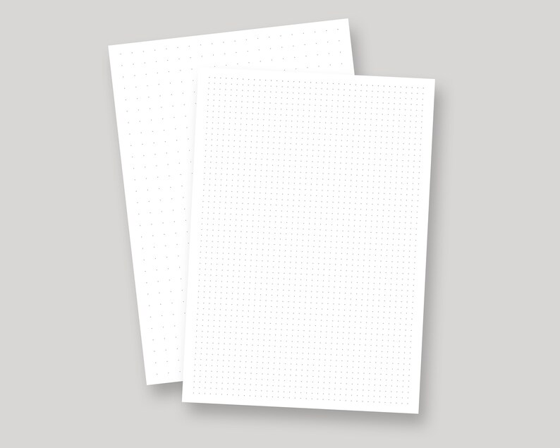 Printable Dot Grid Paper A4 US Letter Artists Printable - Etsy