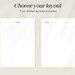 Notes Pages Printable Set , Lined Writing Paper, Printable Note Taking ...