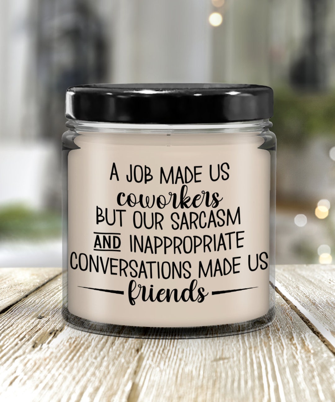 Coworker Gift Funny Candle for Work Bestie A Job Made Us Coworkers ...