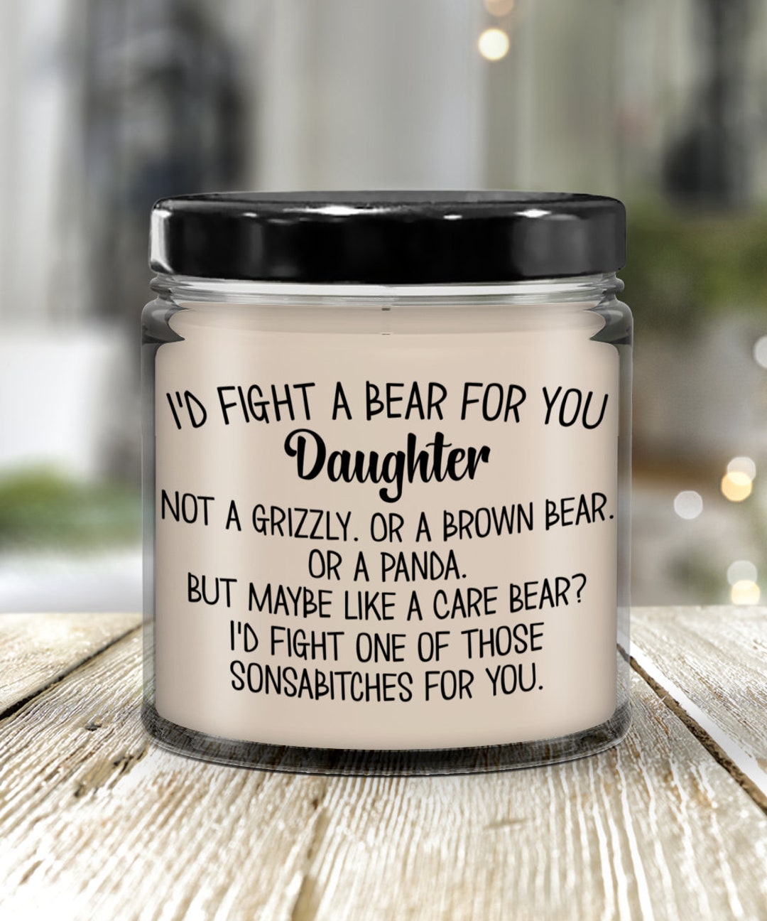 Daughter Gift From Mom to Daughter Candle From Dad Funny Gift - Etsy
