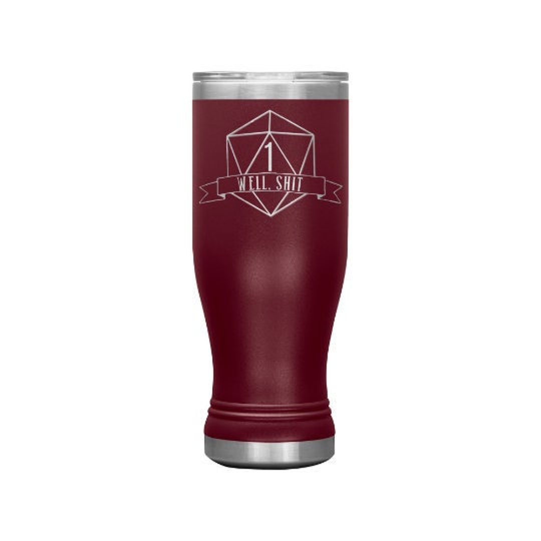 Dnd Gifts Well Shit Engraved Tumbler Pathfinder RPG Gamer Boyfriend ...