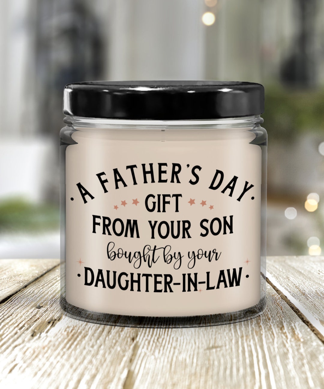 Father in Law Gift for Fathers Day Candle From Daughter in Law Funny ...