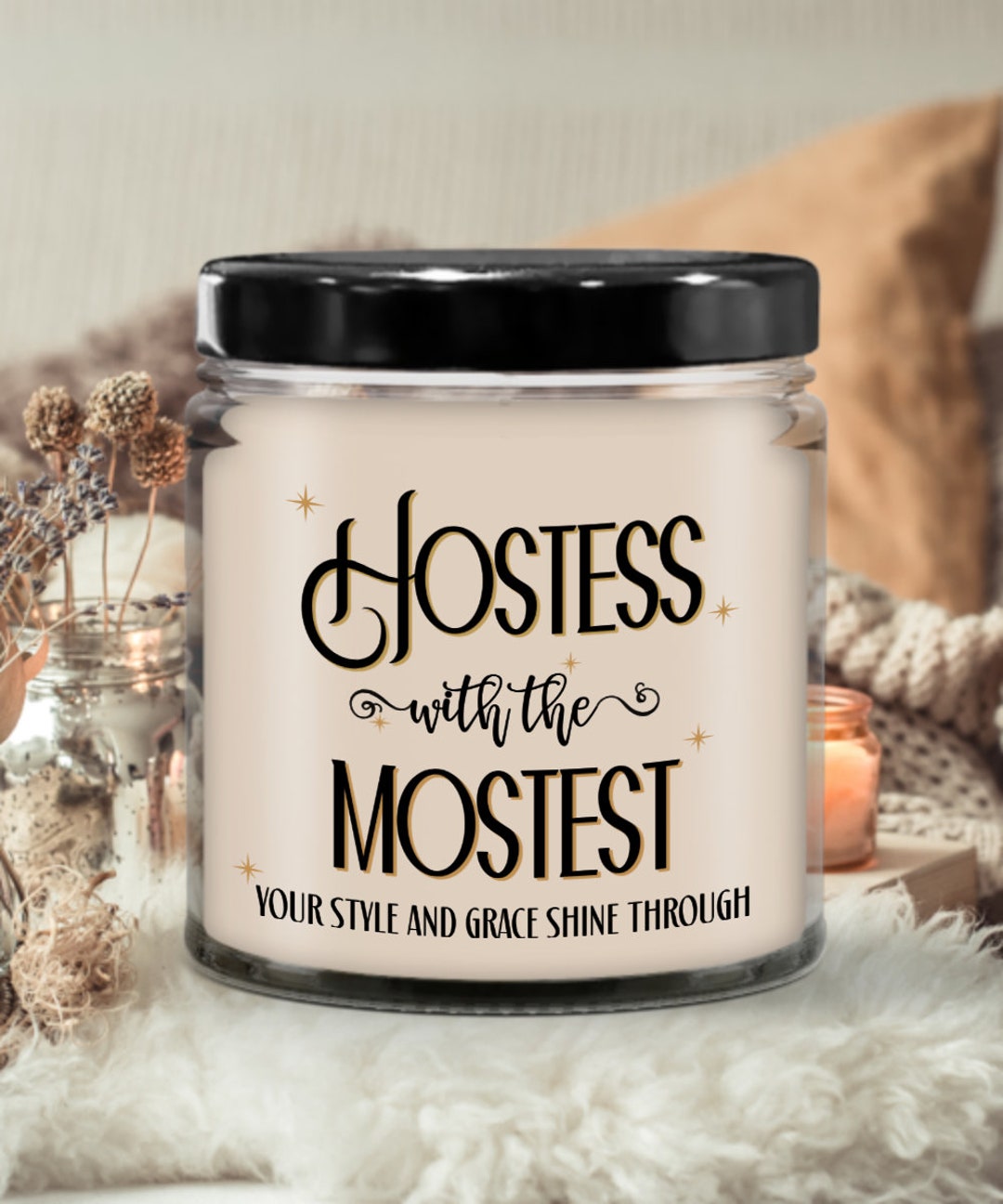 Hostess Gift Ideas Thank You Candle Appreciation Gift for Baby Shower ...