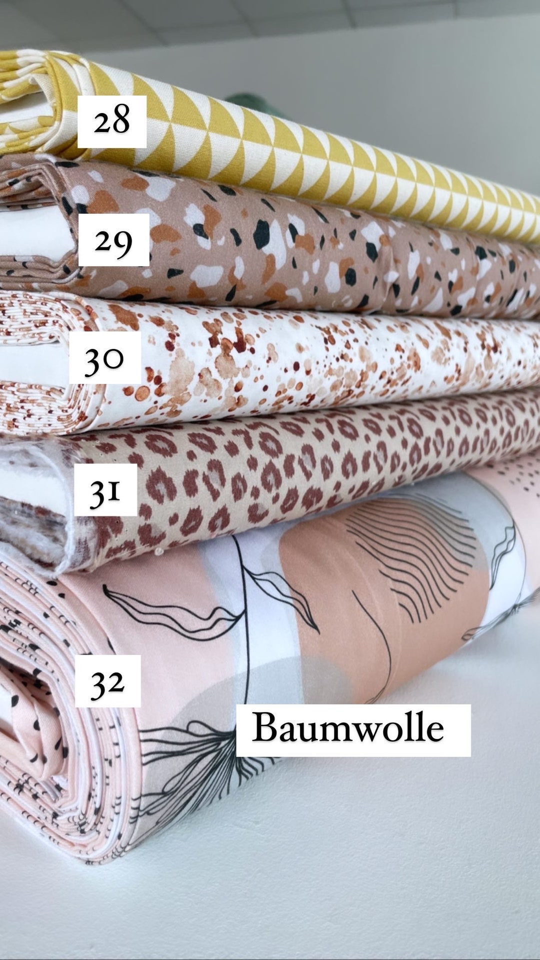 Meterware versch. Stoffe Baumwolle Popeline Stoff - Etsy.de