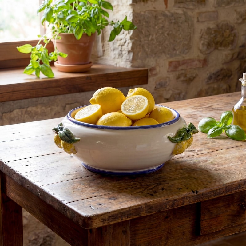 Italian Pottery Lemons - Etsy